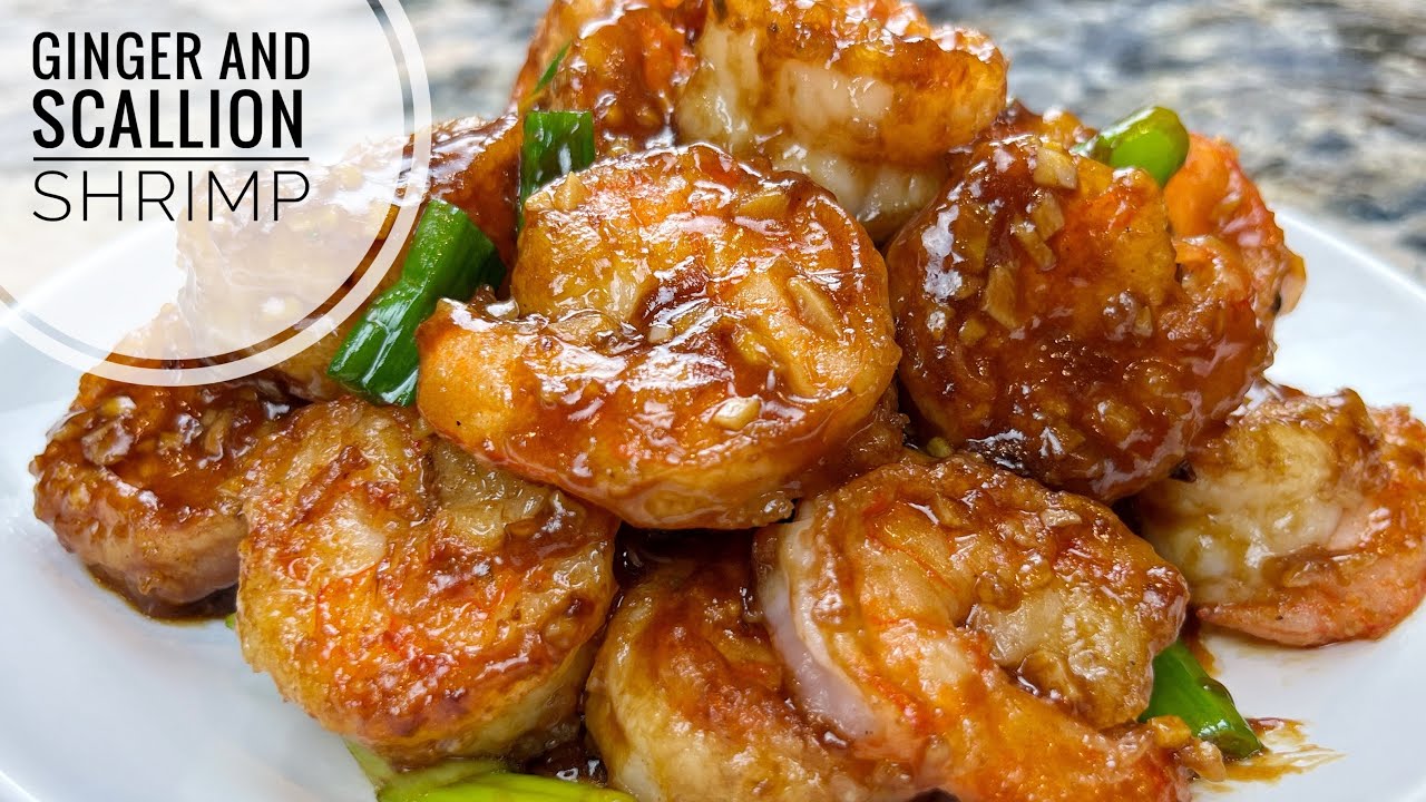 Ginger And Scallion Shrimp | Quick And Easy Shrimp Recipe In Oyster ...