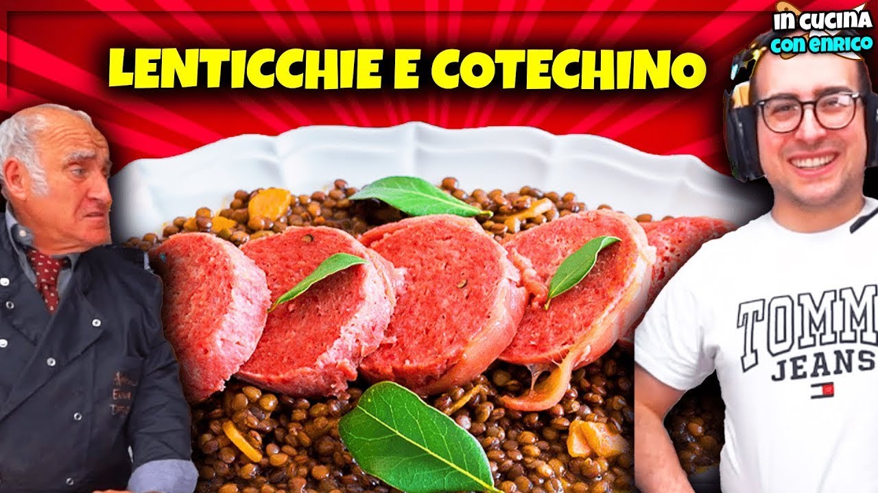LENTICCHIE E COTECHINO DI CHEF ENRICO in cucina con MatteoHS - Dining ...