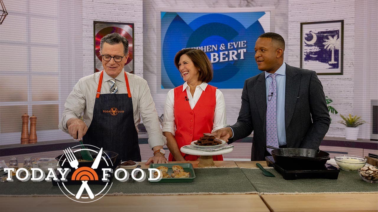 Stephen and Evie Colbert share recipe for mustard chicken thighs ...