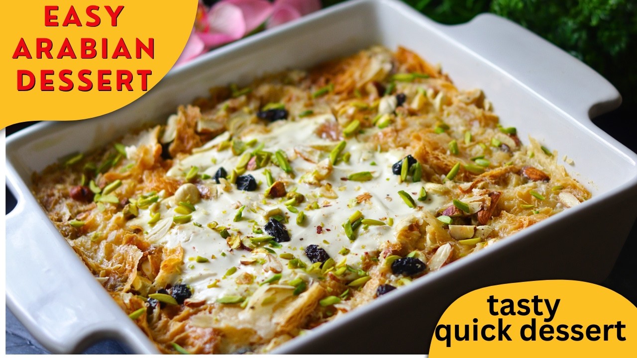 Umm Ali Recipe | traditional egyptian dessert recipe| om ali recipe ...