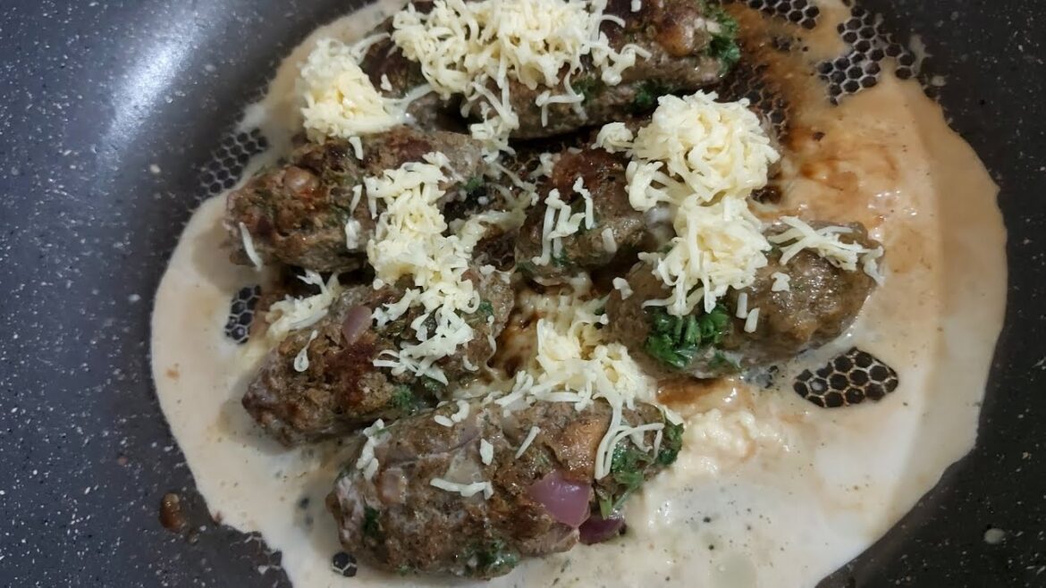How to Make Lebanese Beef Kafta with Milk and Cheese | Delicious Middle ...