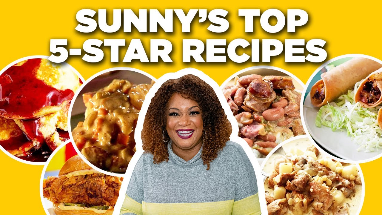 Sunny Anderson's Top 5-Star Recipe Videos | Food Network - Dining and Cooking