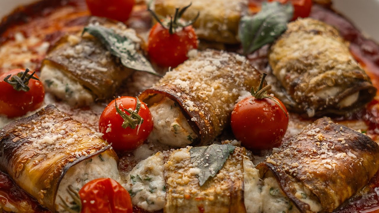 EASY EGGPLANT ROLLATINI RECIPE - The Best Italian Comfort Food - Dining ...