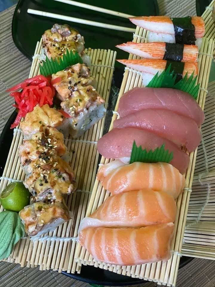 The guest asked for our best seller, so I prepared my signature salmon ...