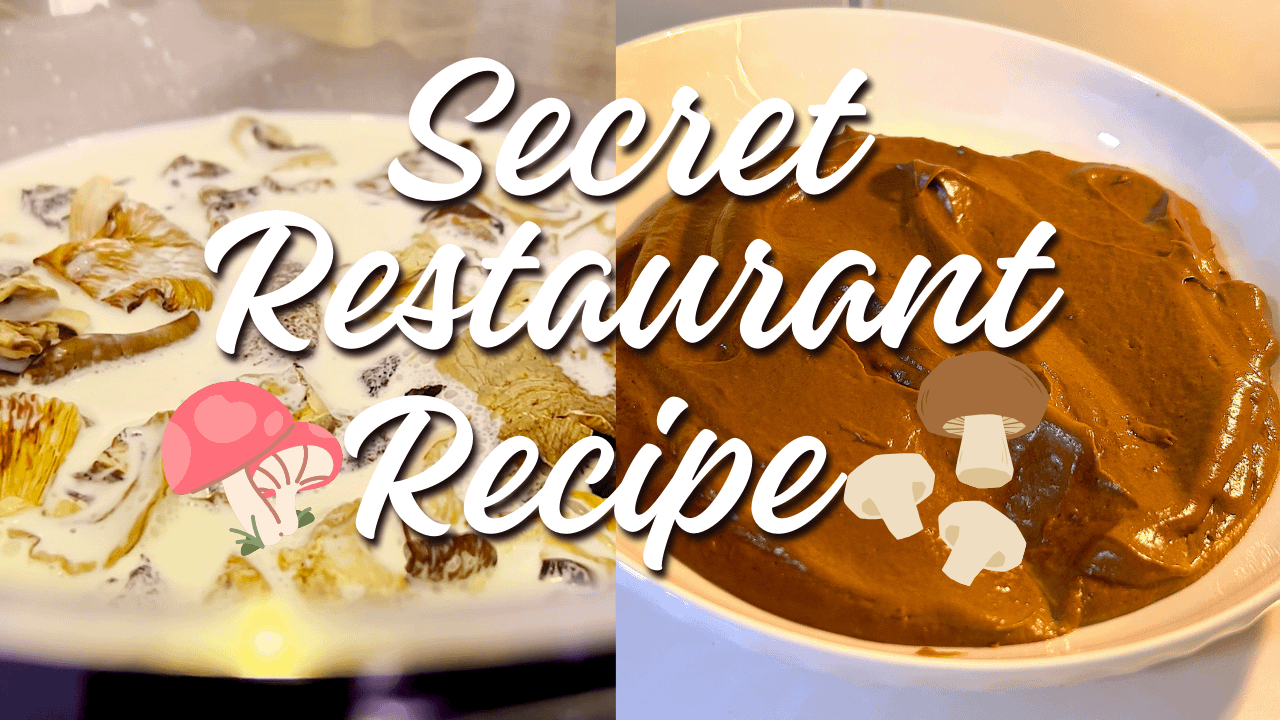 Silky Smooth and Delicious Restaurant Quality Mushroom Purée Recipe ...