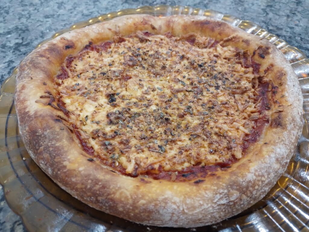 Great pizza my wife made for me! - Dining and Cooking