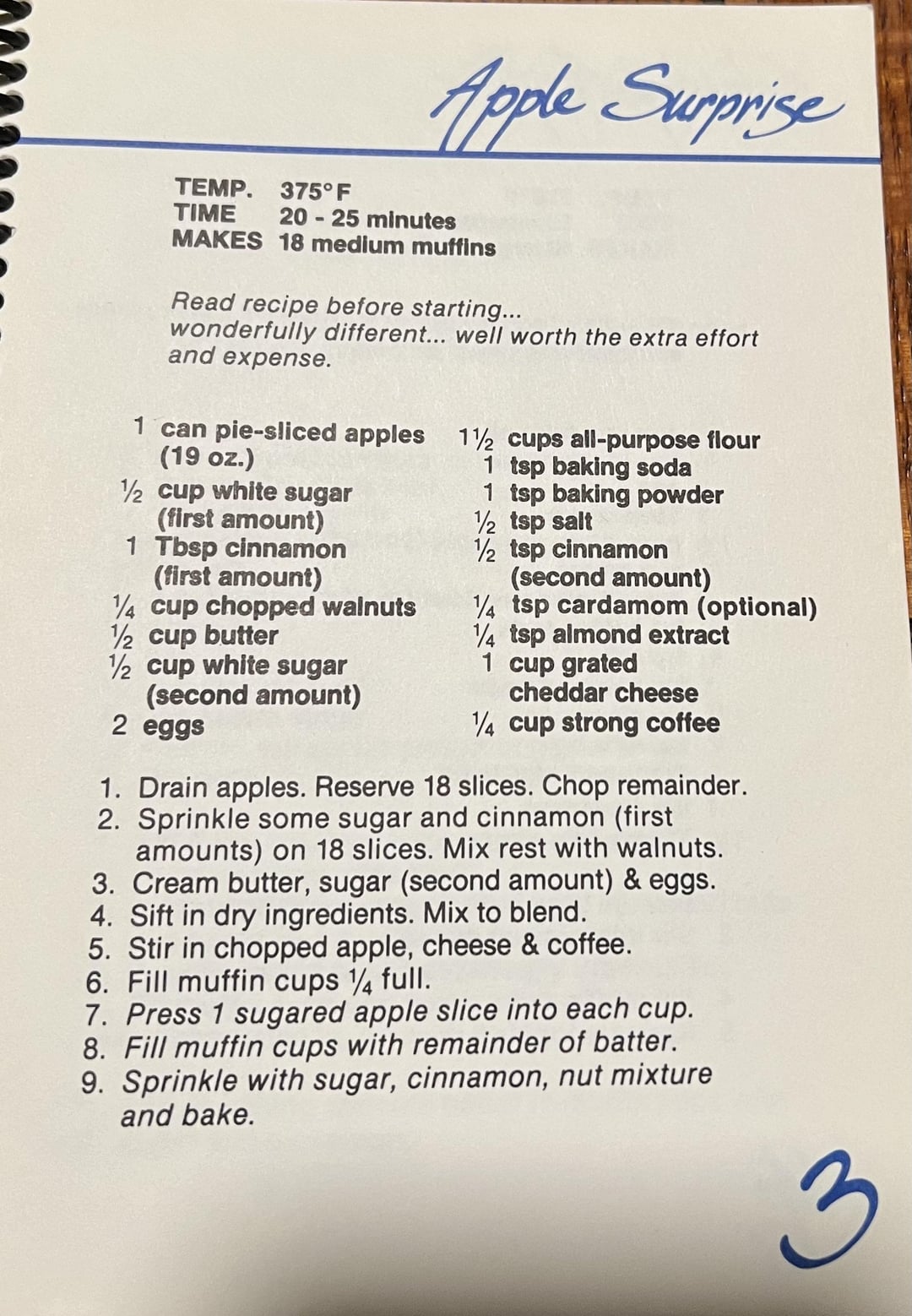 Apple Surprise Muffins - Dining and Cooking