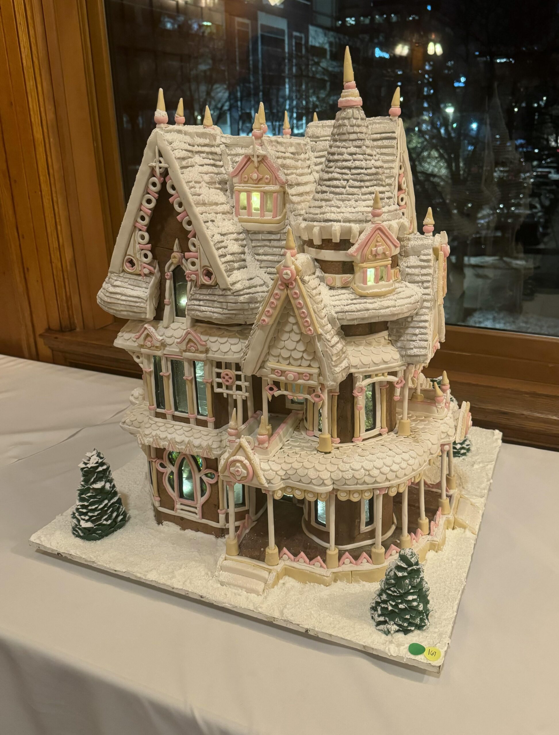 My gingerbread house this year. I won 1st place. Modeled on a lost ...