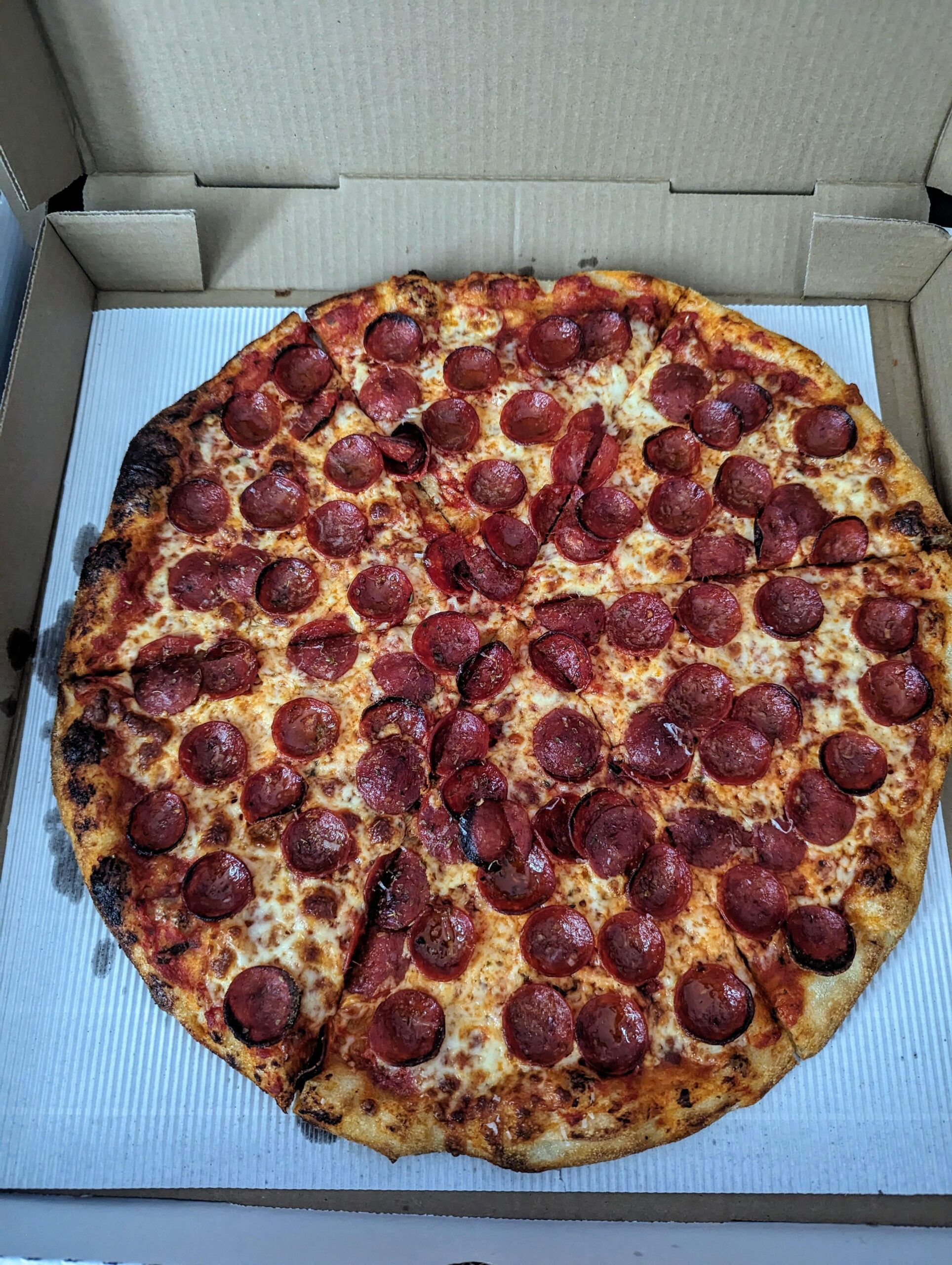 A pepperoni pizza I enjoyed - Dining and Cooking