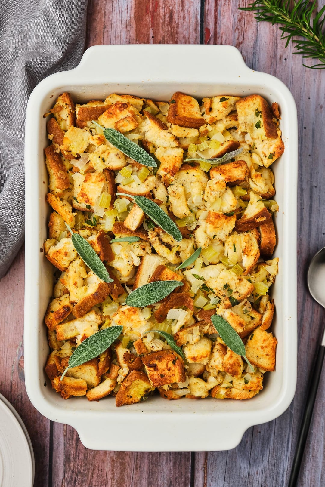 Classic Vegan Stuffing (Dressing) - Dining and Cooking
