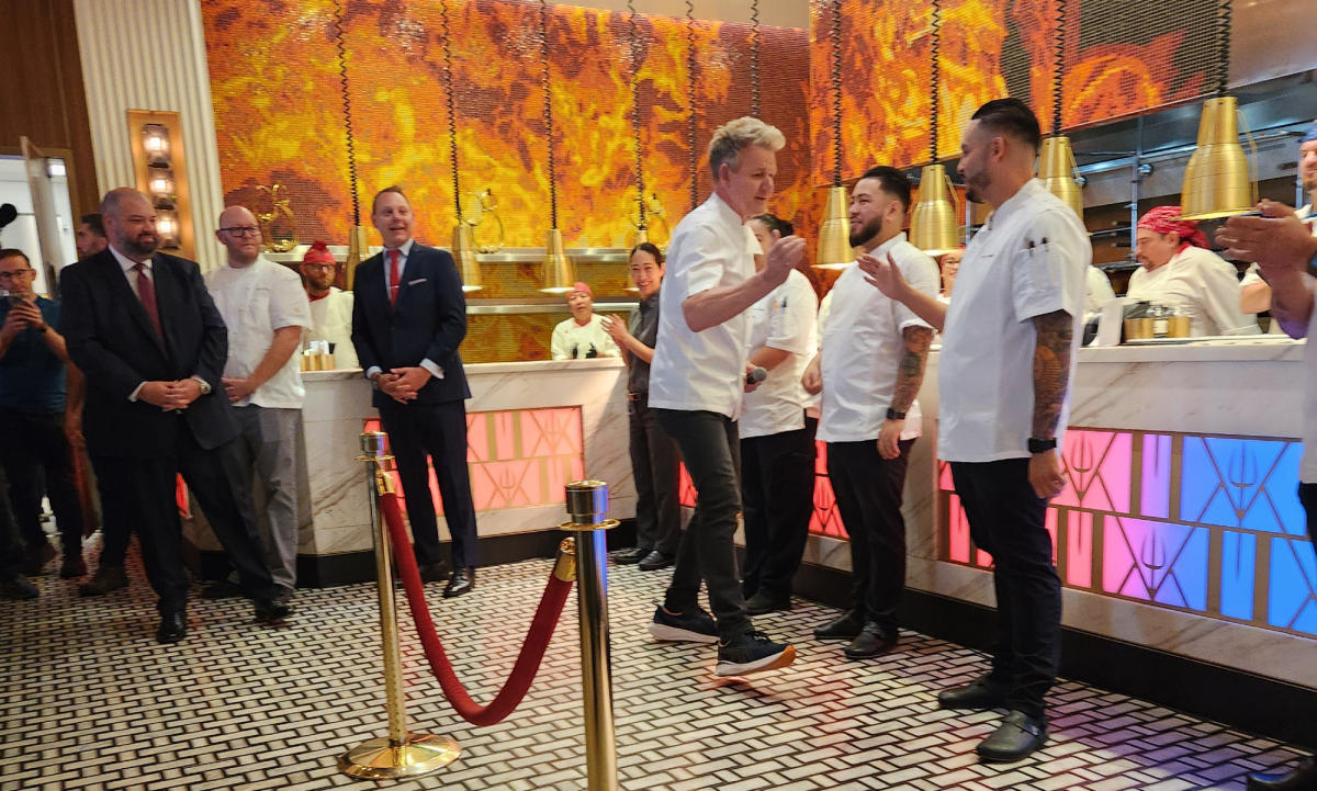 An inside look at the exclusive F1 trackside lunch experience - Dining ...