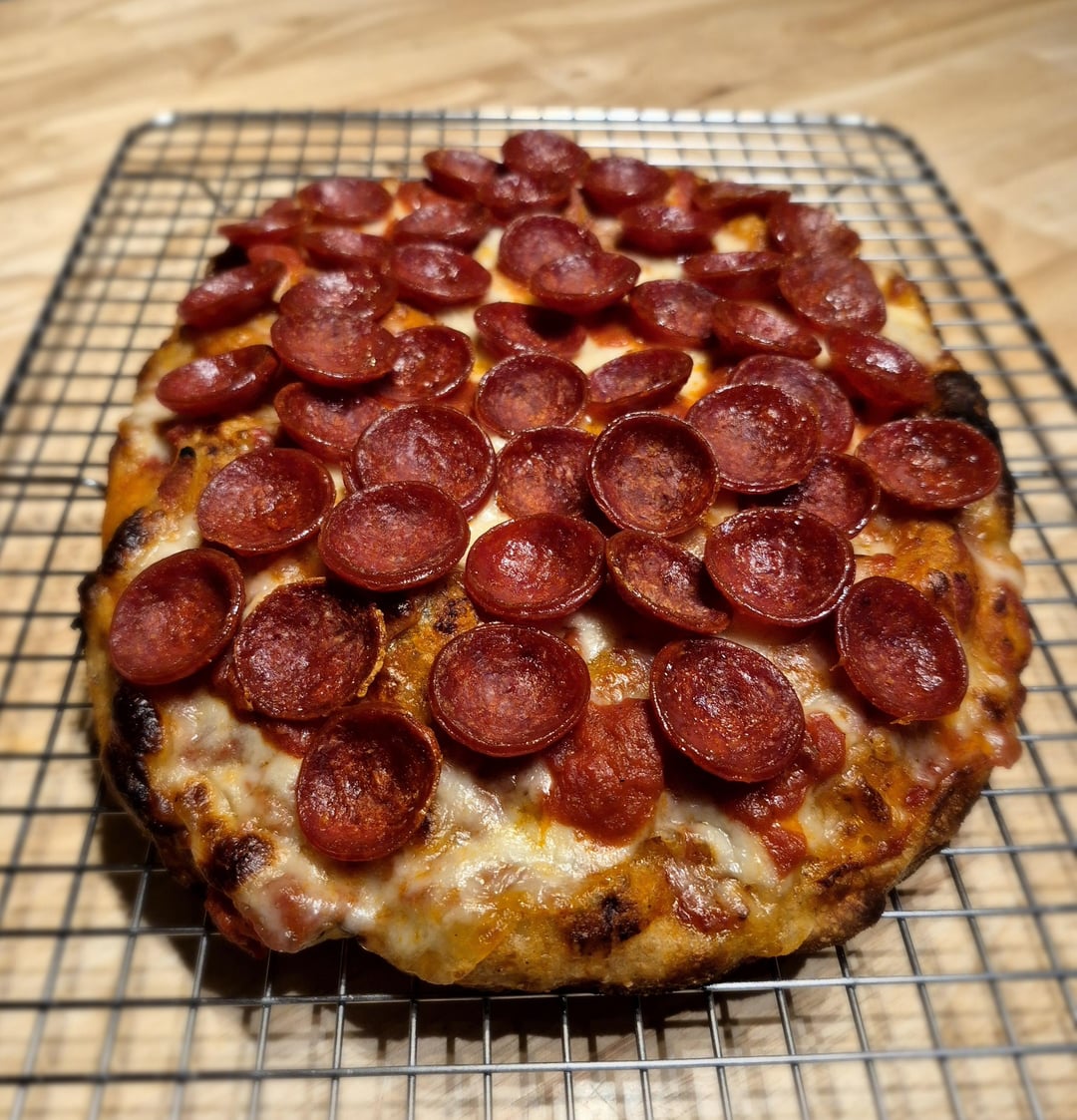 Pepperoni on a 48 Hour Cold Ferment - Dining and Cooking