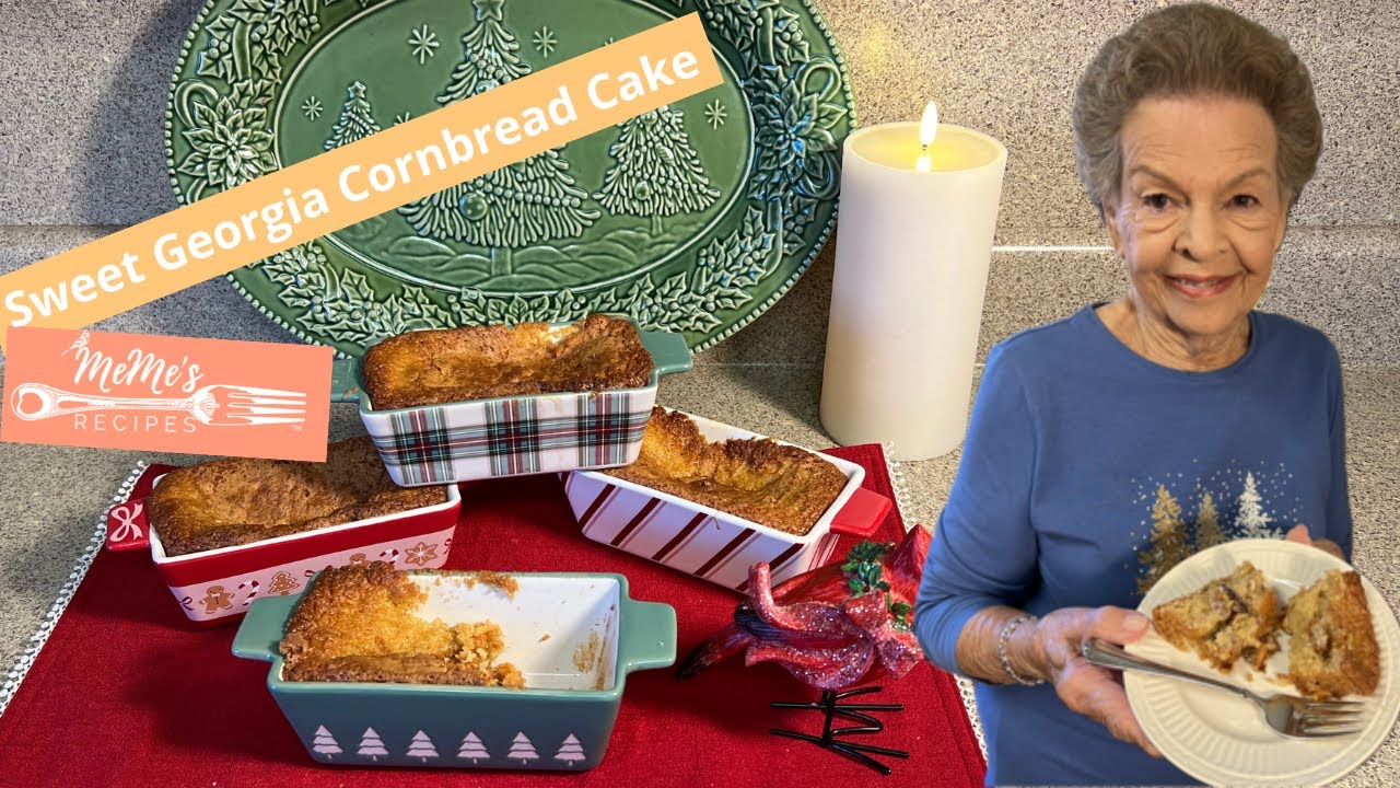 MeMe's Recipes | Sweet Georgia Cornbread Cake - Dining and Cooking