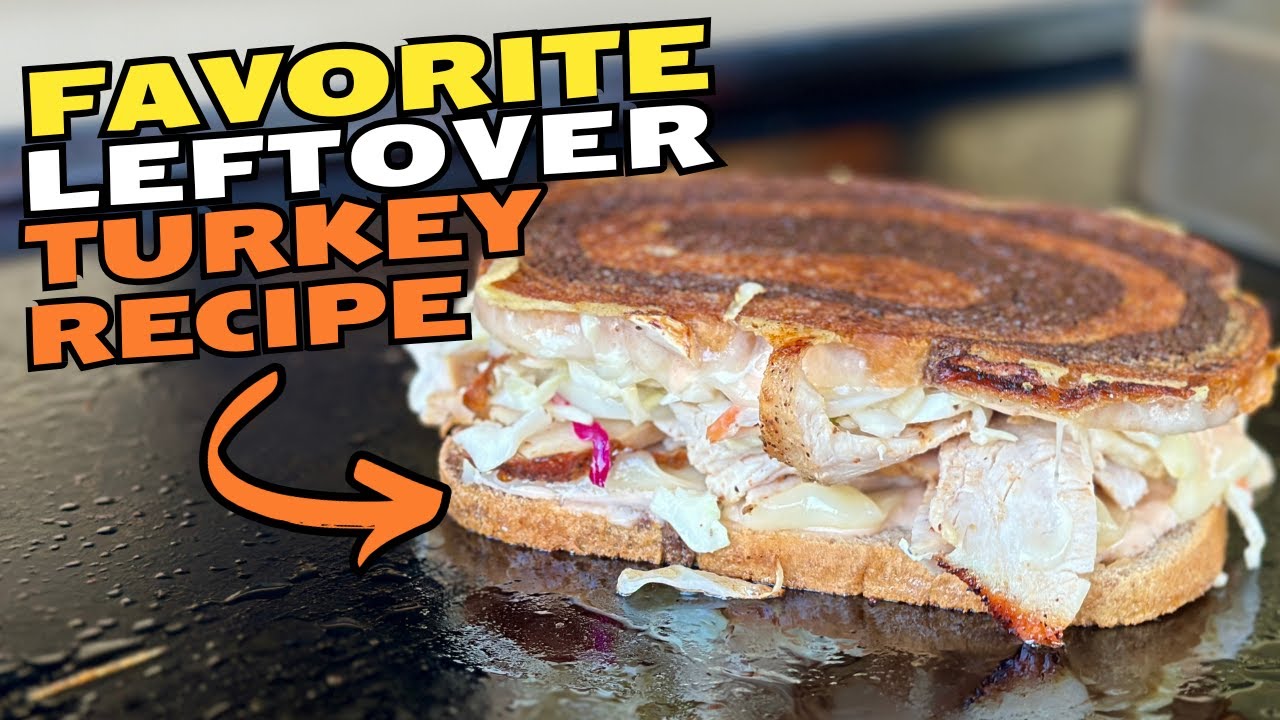 Easy Turkey Rachel Sandwich - Our Favorite LEFTOVER TURKEY SANDWICH ...