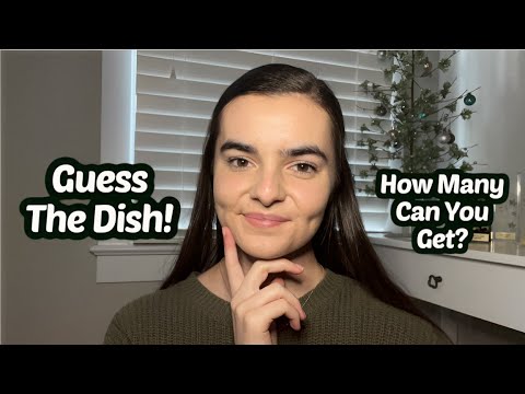 ASMR Can You Guess the Dish Based on its Ingredients? - Dining and Cooking