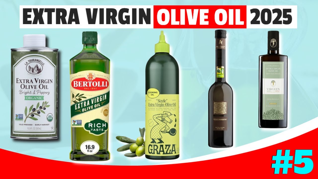 Best Extra Virgin Olive Oil To Buy In 2025 | Top 5 Finest Extra Virgin ...