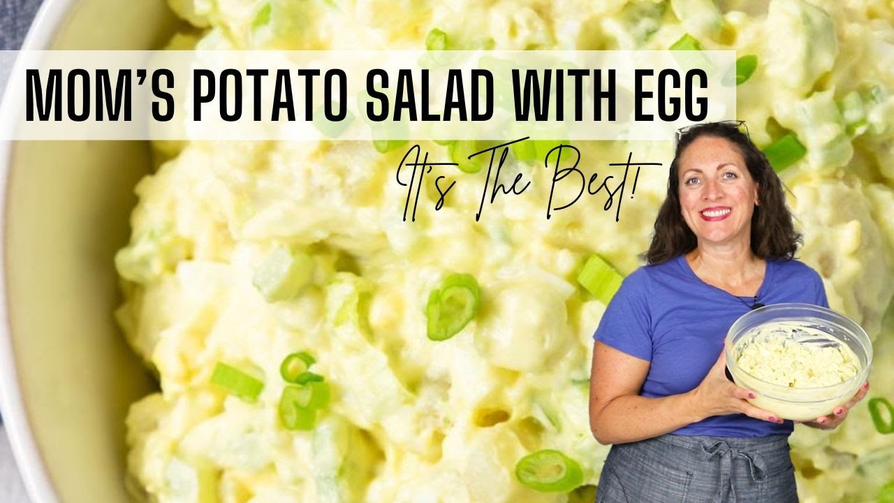 Moms Potato Salad With Egg This Is The Best Recipe Dining And Cooking