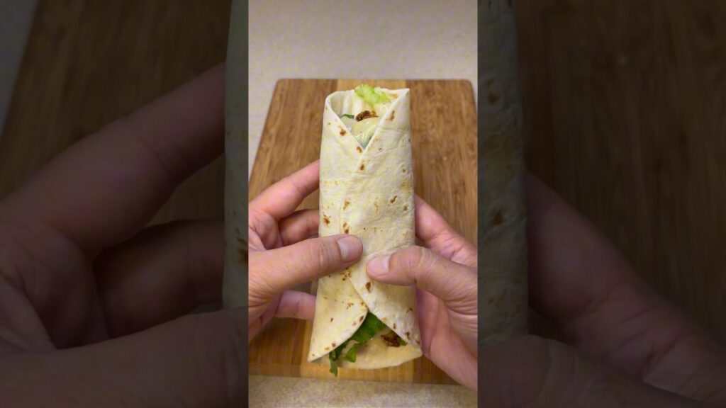 Homemade McDonald’s Snack Wrap - Dining and Cooking