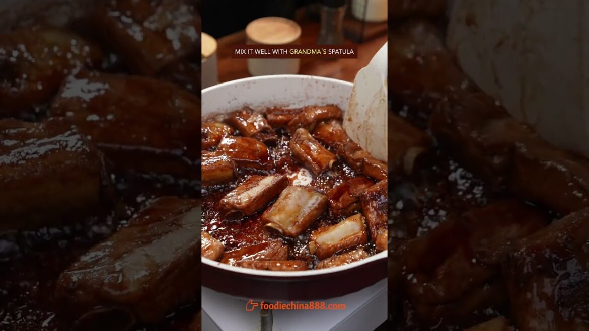 EASY BRAISED PORK RIBS WITH RICE CAKE RECIPE #recipe #cooking # ...