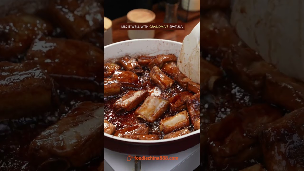 EASY BRAISED PORK RIBS WITH RICE CAKE RECIPE #recipe #cooking # ...
