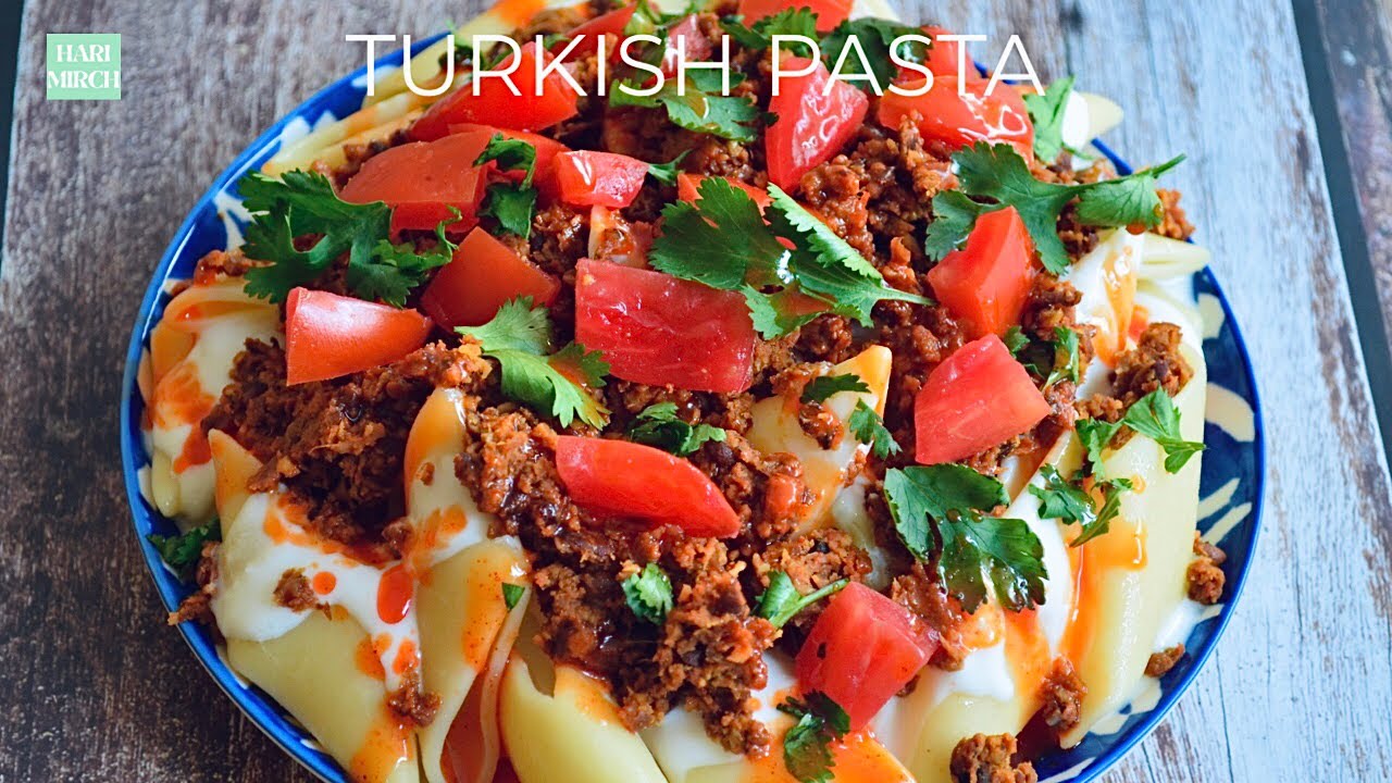 Turkish Pasta (Tiktok Viral Recipe) - Dining and Cooking