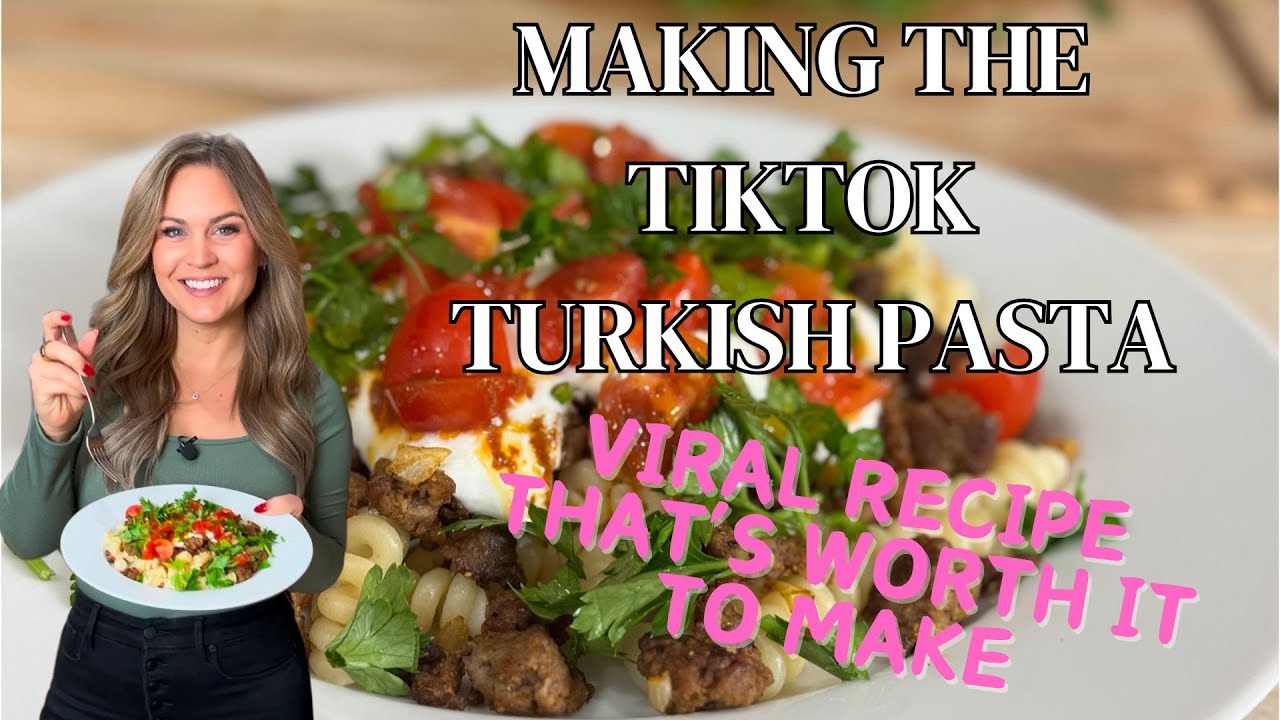 Trying the viral Turkish Pasta - Dining and Cooking