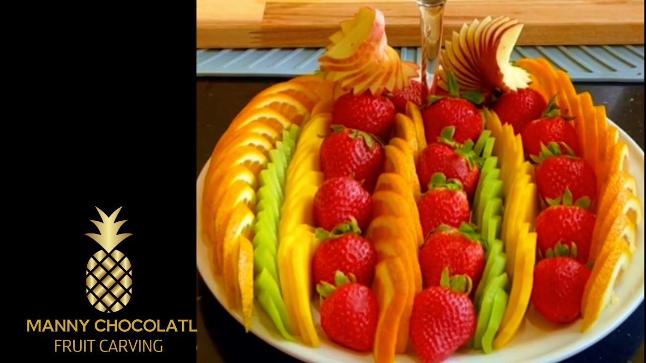 easy strawberry PLATTER - Dining and Cooking