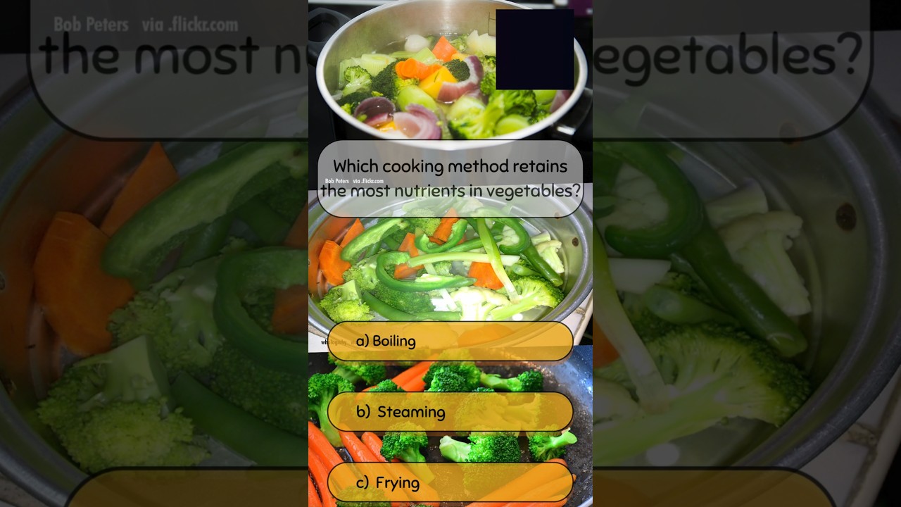 Which cooking method retains the most nutrients in vegetables? - Dining ...