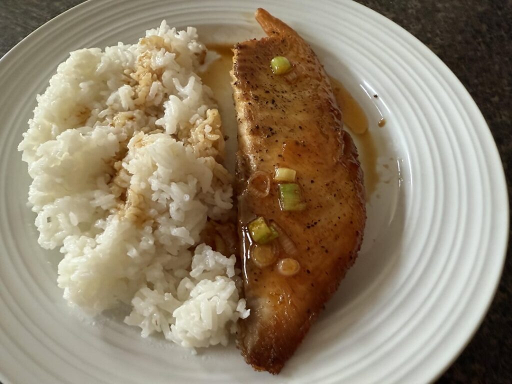 Tilapia with Scallion Sriracha Pesto…goodish but not a repeat, Review ...