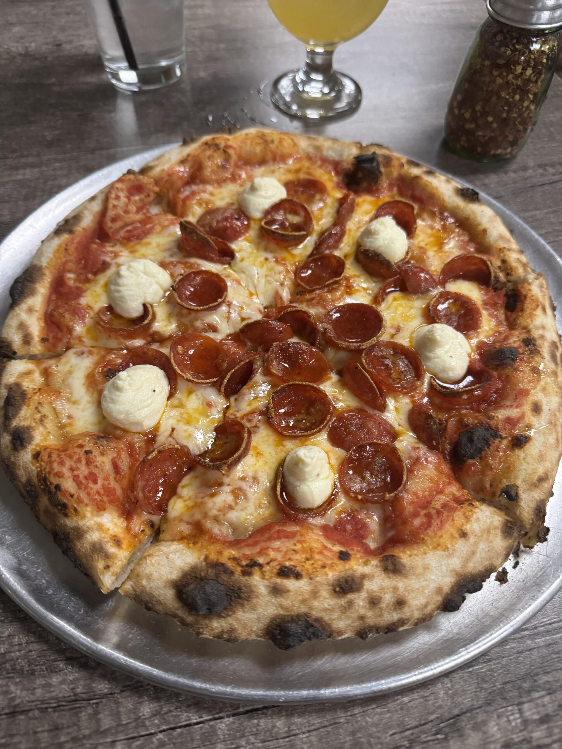 Pepperoni, from Pizza Terra - Dining and Cooking