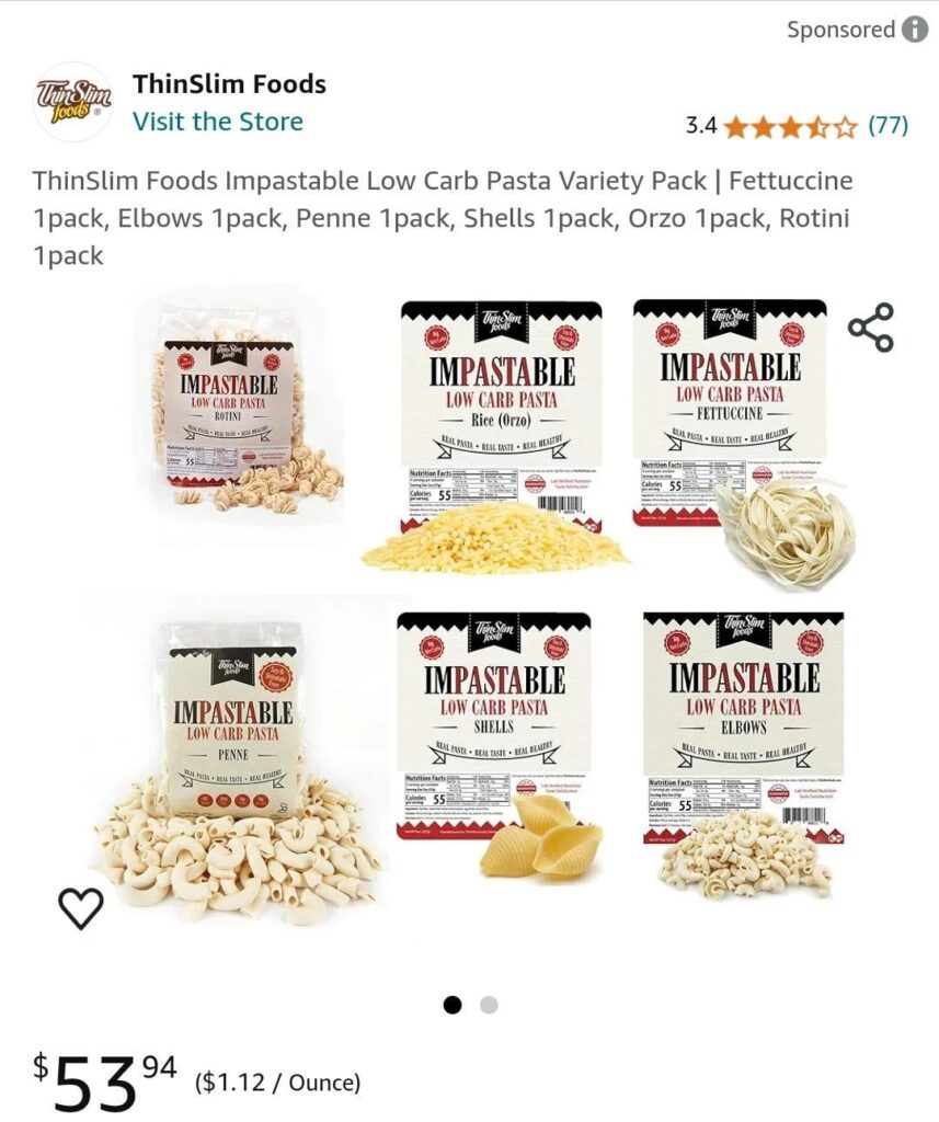 Has anyone tried the Impastable pastas? - Dining and Cooking