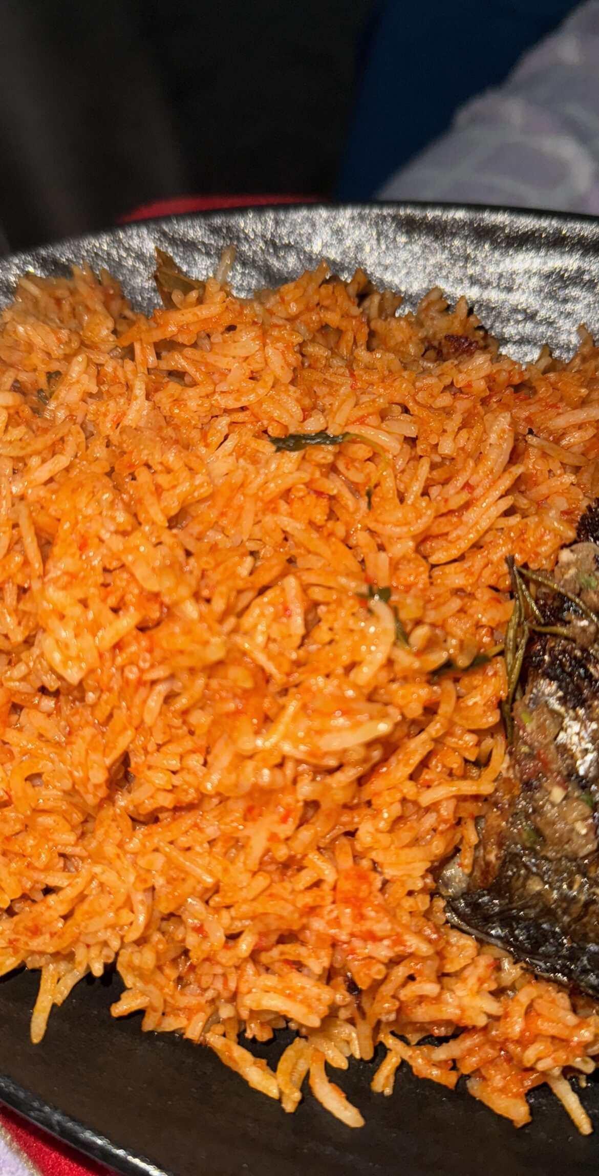I decided to make jollof rice for the first time. Came out great! Had ...