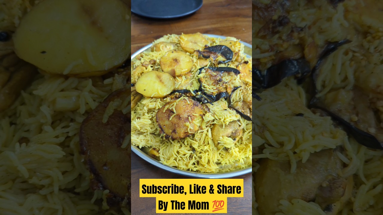 Chicken Maqluba rice @ByTheMom's weekend special Arabian meat and rice ...