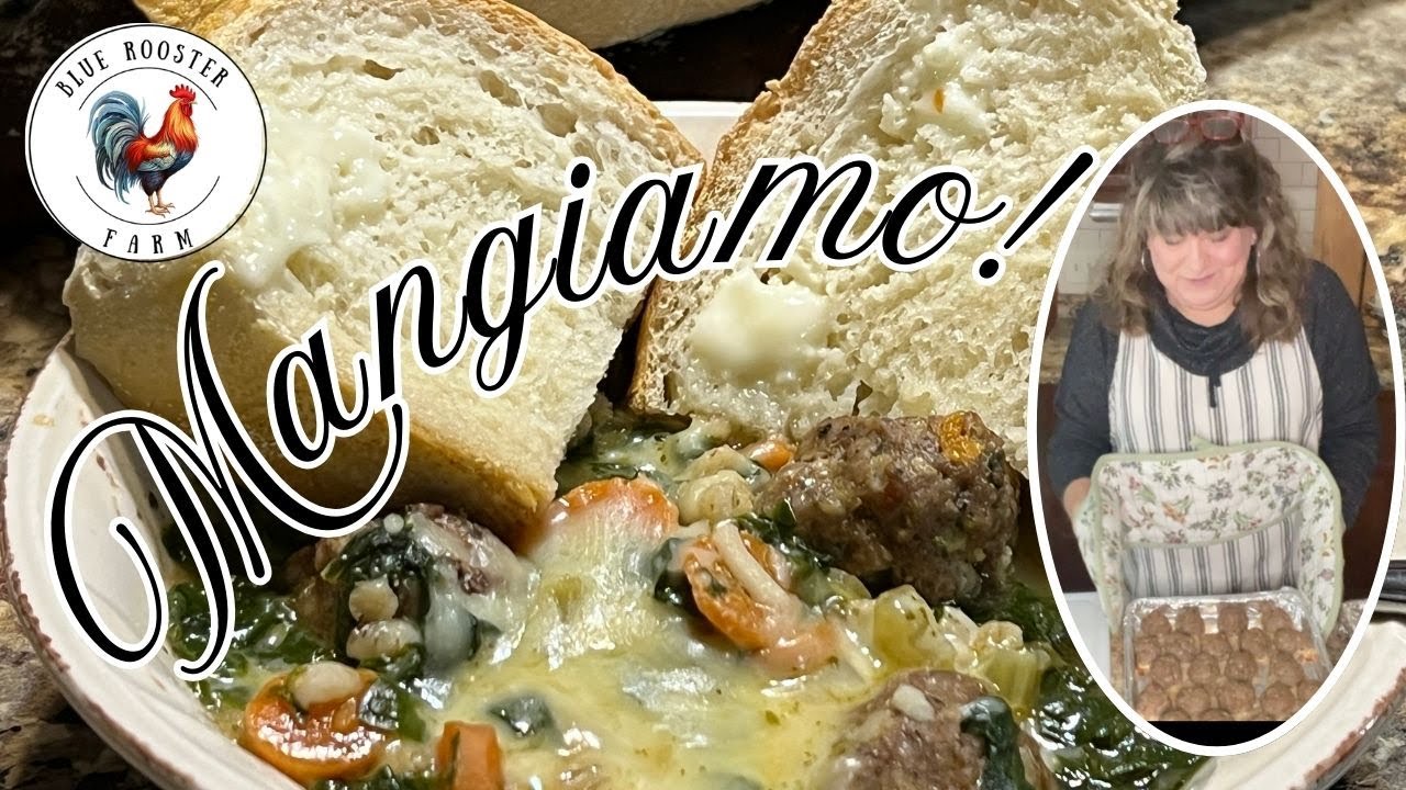 Mangiamo! Let's Eat!! Homemade Meatballs & Italian Wedding SoupMake ...