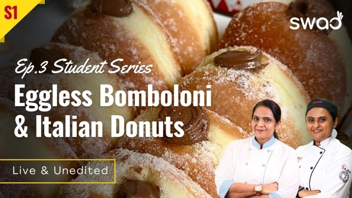 How to Make Eggless Bomboloni at Home, Italian Donuts Recipe, Easy ...