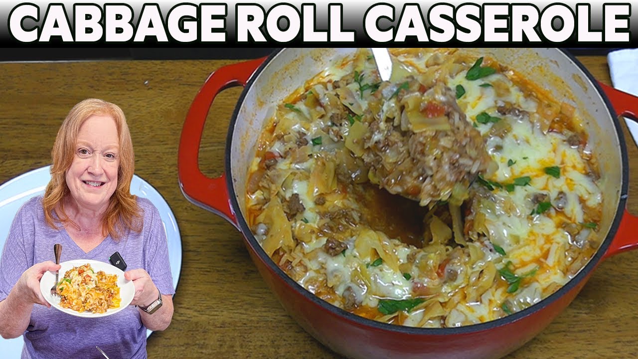 HEARTY ONE POT CABBAGE ROLL CASSEROLE - Dining and Cooking