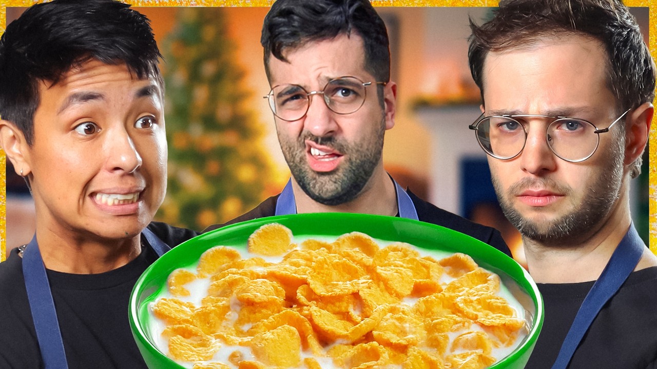 Try Guys Make Cereal Without A Recipe - Dining and Cooking