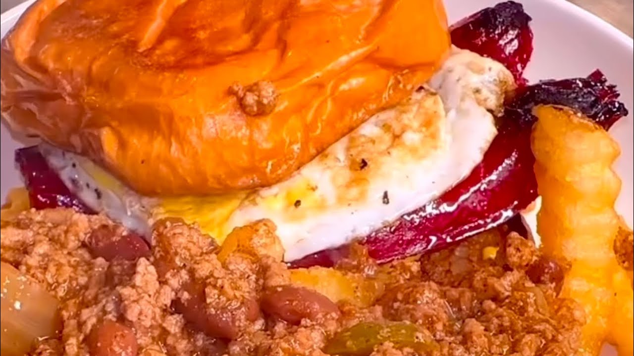 Red Hot Split Sandwich with Chili Cheese Fries - Dining and Cooking