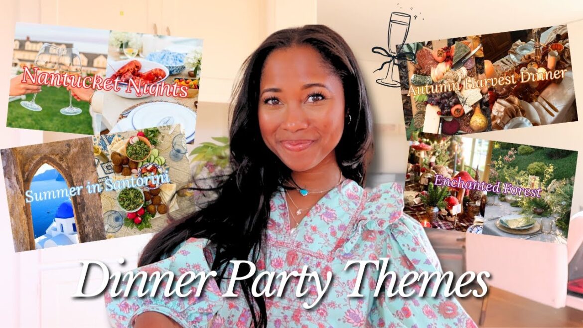 dinner party ideas for every month of the year - Dining and Cooking