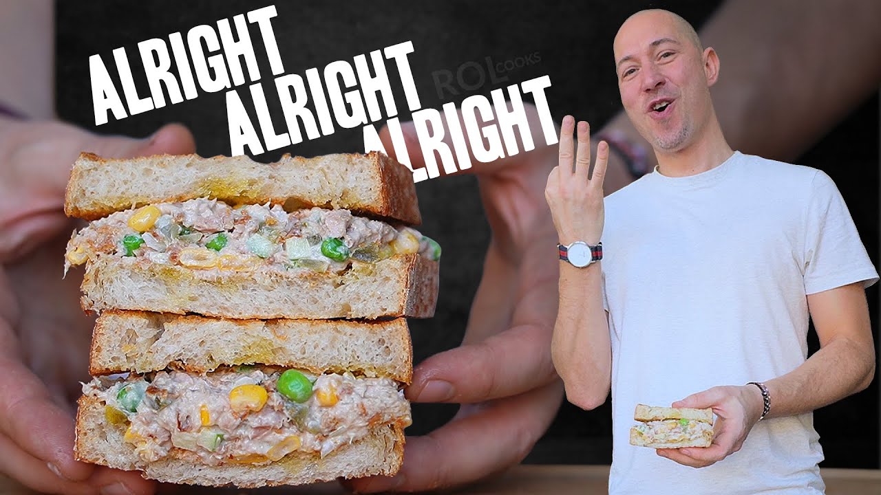 Trying MATTHEW MCCONAUGHEY's Viral Tuna Salad Sandwich - Dining and Cooking