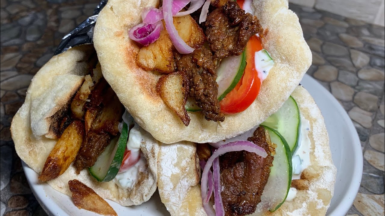 Traditional Greek Gyro Recipe. Best Greek Gyros Recipe. Lamb Gyros ...