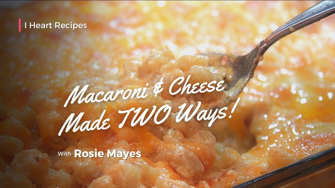 Baked Macaroni and Cheese 2 Ways: With Eggs & Without | Creamy Southern ...