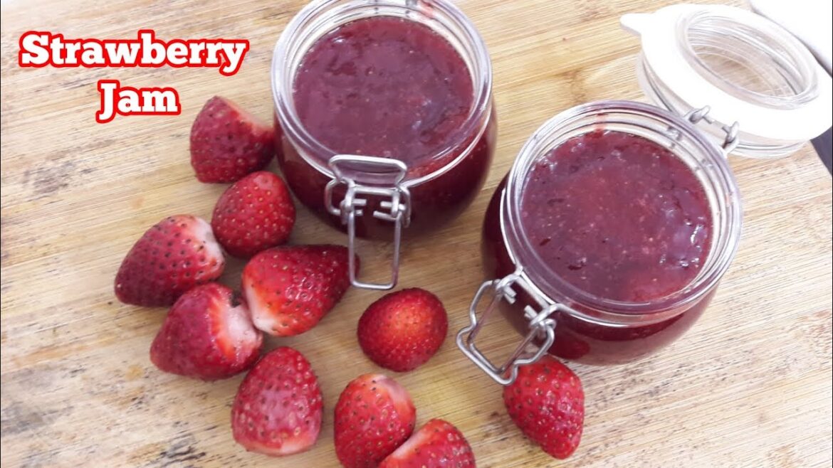 Strawberry Jam Recipe / Homemade Strawberry Jam Recipe - Dining and Cooking