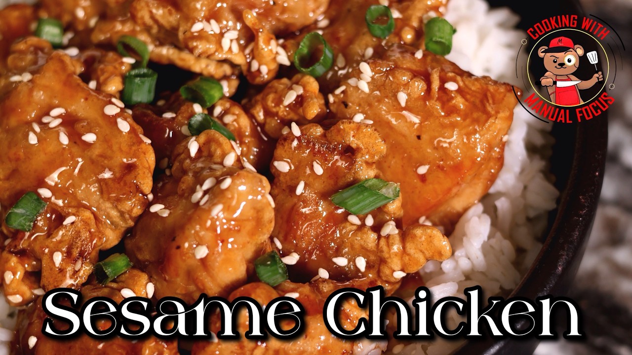 Crispy Sesame Chicken Recipe | Easy Take Out Recipe Made at Home ...