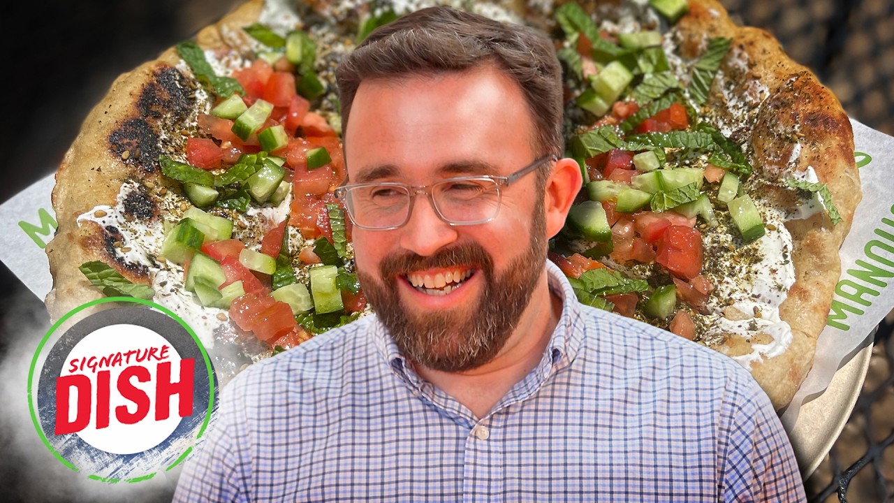 See What Makes a Manoushe Different than a Pizza at Z & Z MANOUSHE ...