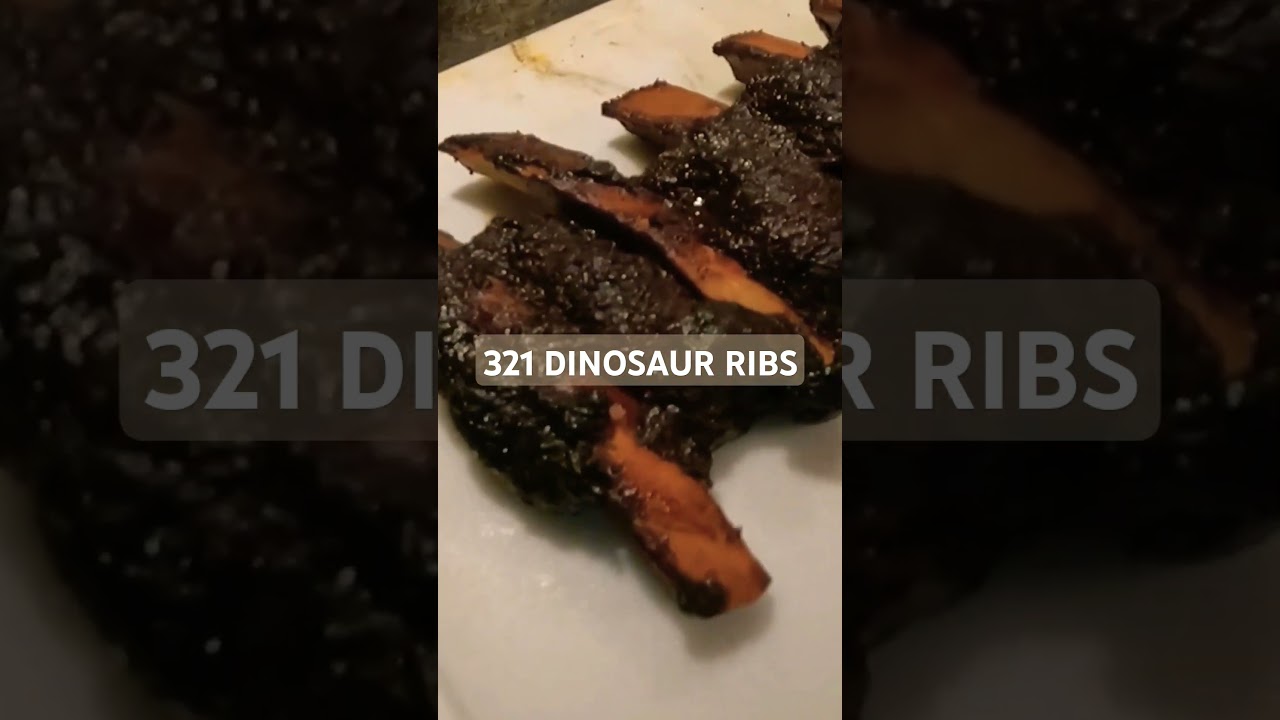 321 traeger smoked beef ribs look fire #viral #traegergrills # ...