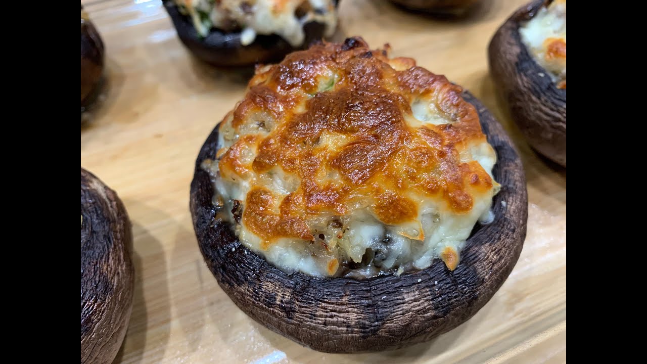 SAUSAGE RICE-STUFFED PORTOBELLO CAPS: A Perfect Appetizer - Dining and ...