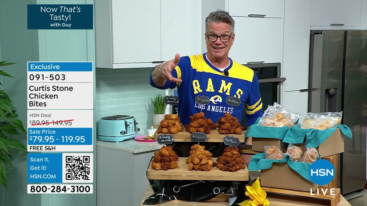 Curtis Stone 3lbs. Original Flavor Chicken Bites - Dining and Cooking
