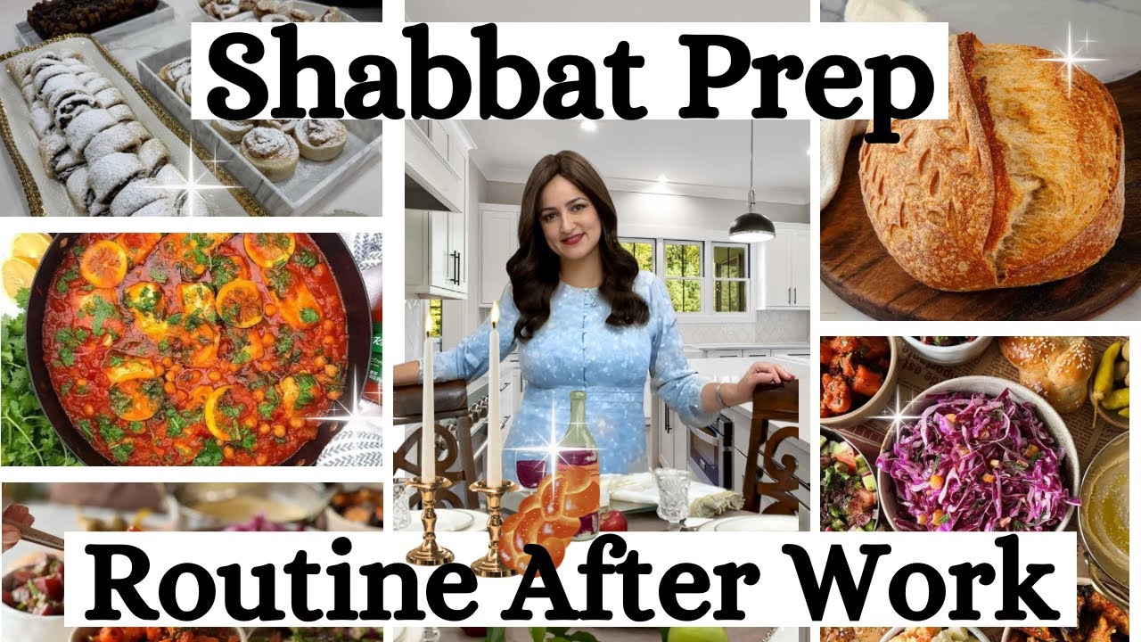 Shabbat Prep|| Routine After Work || How we Celebrate Shabbat/ Orthodox ...