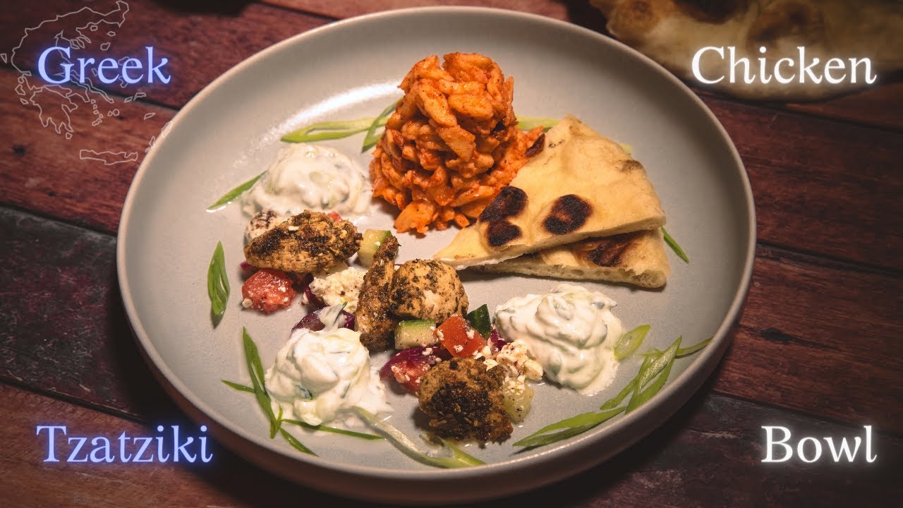 Incredible Chicken Tzatziki Bowl | Turn your home into a Greek Taverna ...